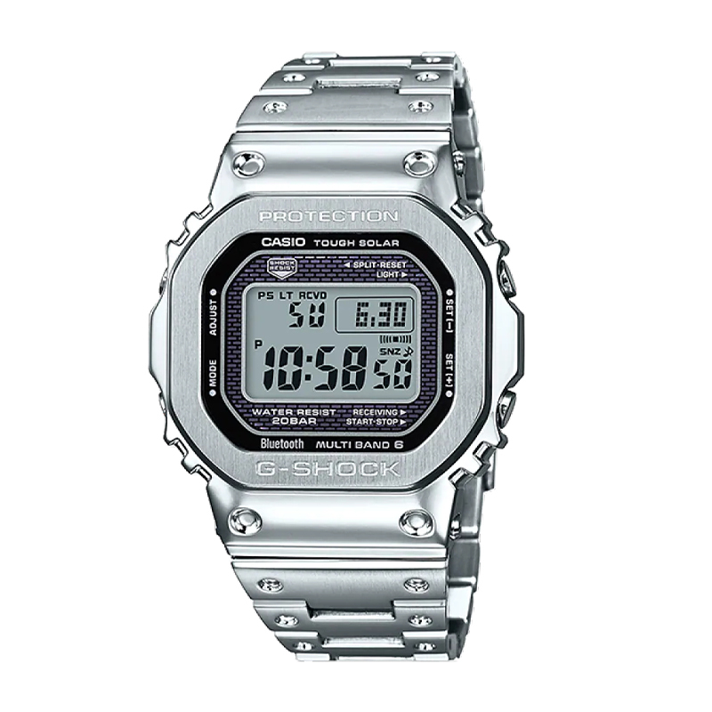 G-Shock Men's Full Metal Stainless Steel Watch - Riddle's Jewelry